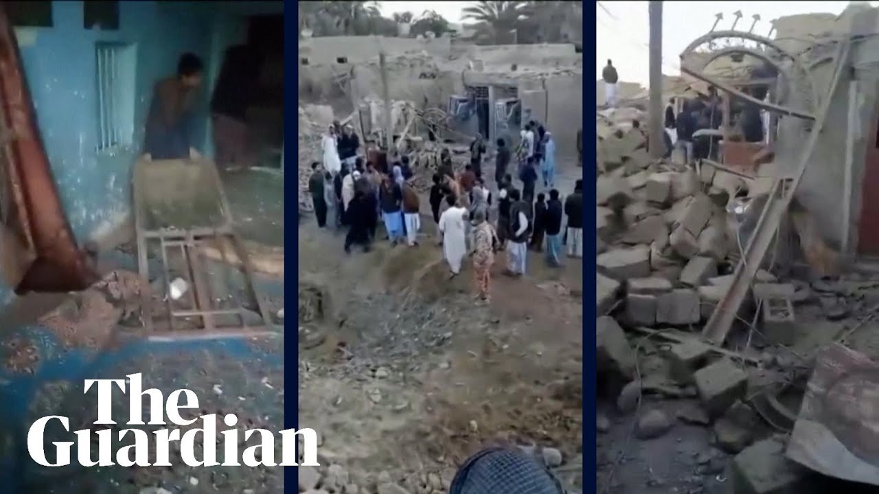 Footage from Iranian village shows aftermath of Pakistan strikes - The ...