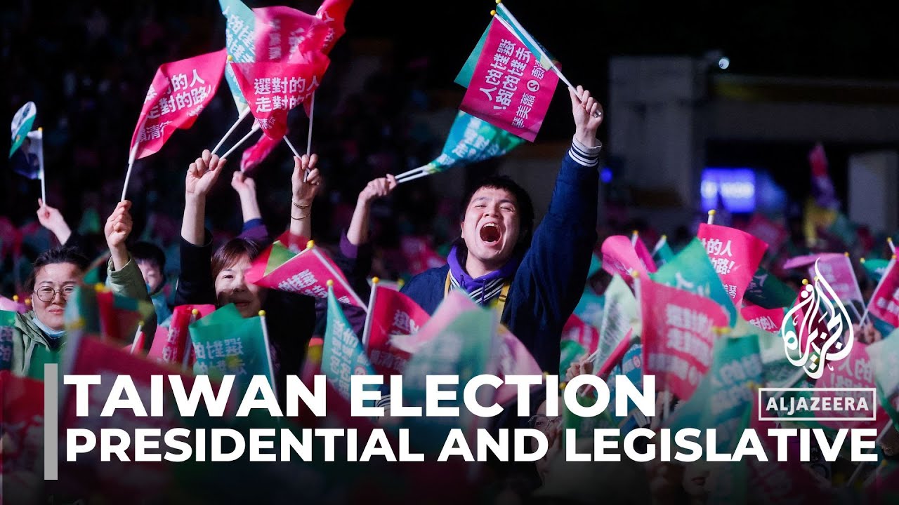 Taiwan election: Presidential and legislative seats up for grabs - The ...
