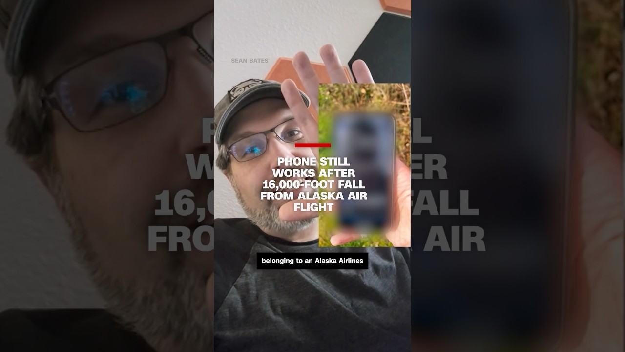 iPhone survives 16,000-foot fall from Alaska Airlines flight 1282 - The ...