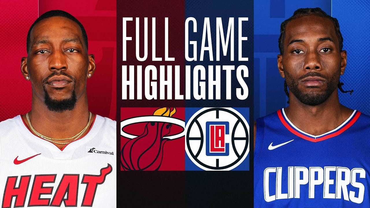HEAT at CLIPPERS | FULL GAME HIGHLIGHTS | January 1, 2024 - The Global ...