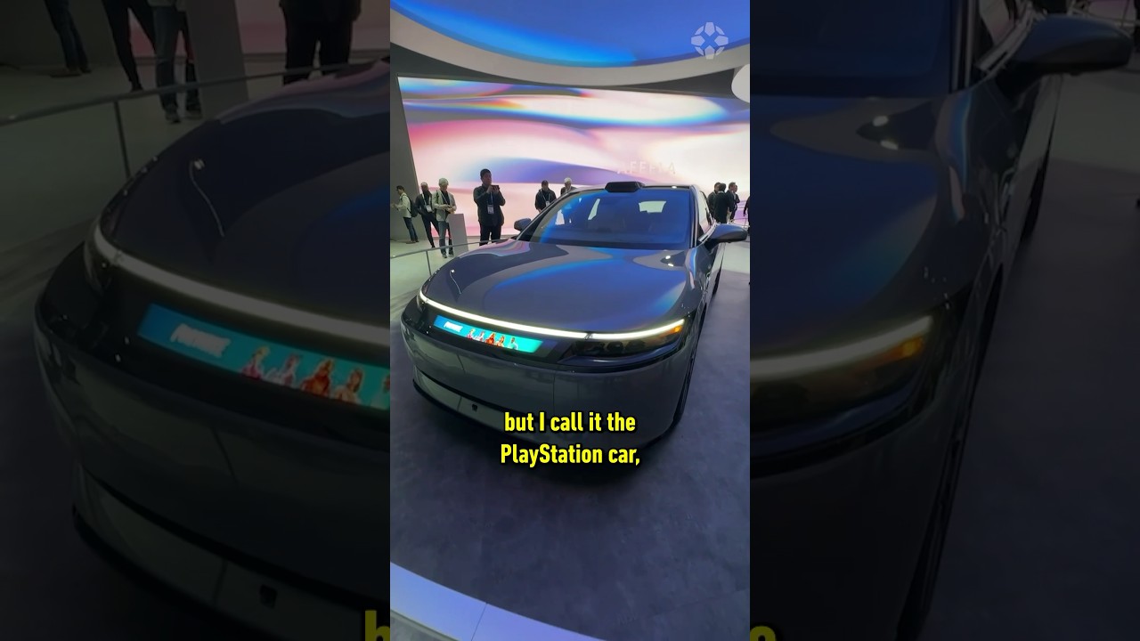 You can play PS5 games in the Afeela (the PlayStation CAR) Presented by ...