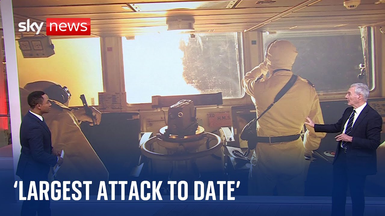 'Largest attack to date' in Red Sea repelled by HMS Diamond & US ...