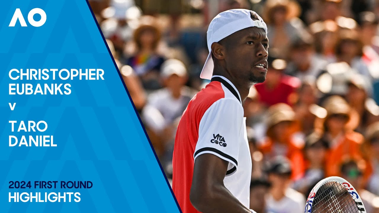 Christopher Eubanks v Taro Daniel Highlights | Australian Open 2024 ...