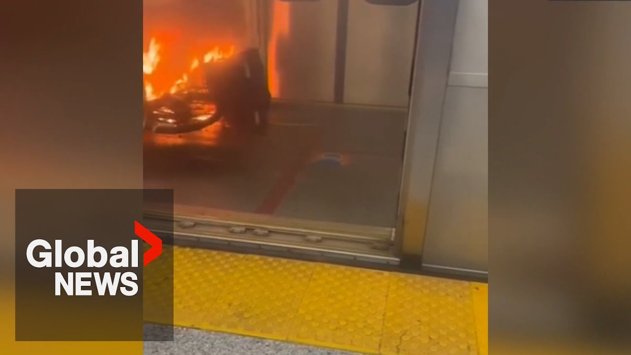 "Significant and aggressive" e-bike fire on TTC subway car sparks ...