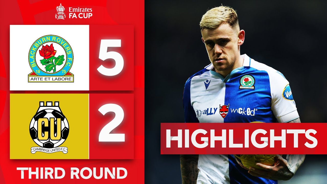 Sammie Szmodics Hat Trick Hero Blackburn Rovers 5 2 Cambridge United