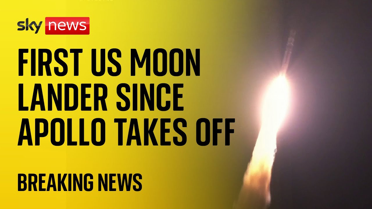 First US moon lander since Apollo blasts off - The Global Herald