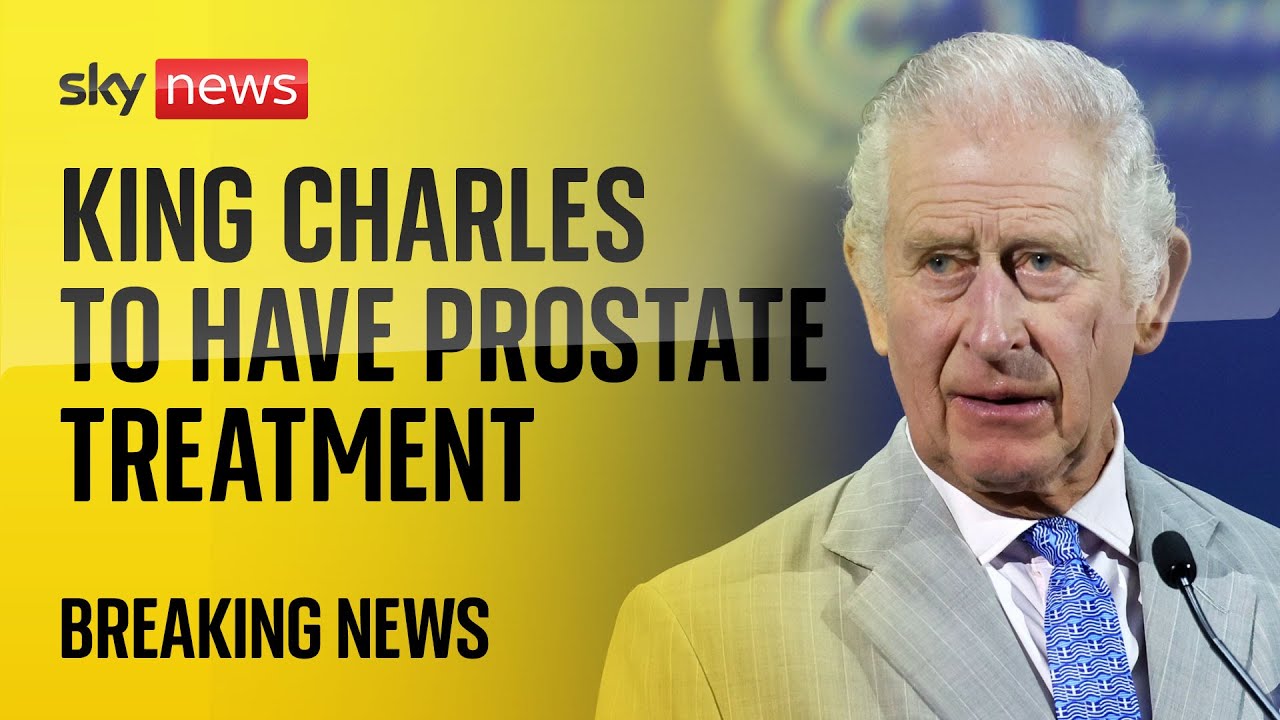 The King is to be treated for benign prostate condition - The Global Herald
