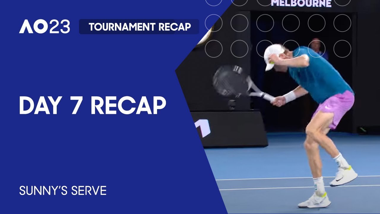 Sunny's Serve | Australian Open 2023 Day 7 - The Global Herald