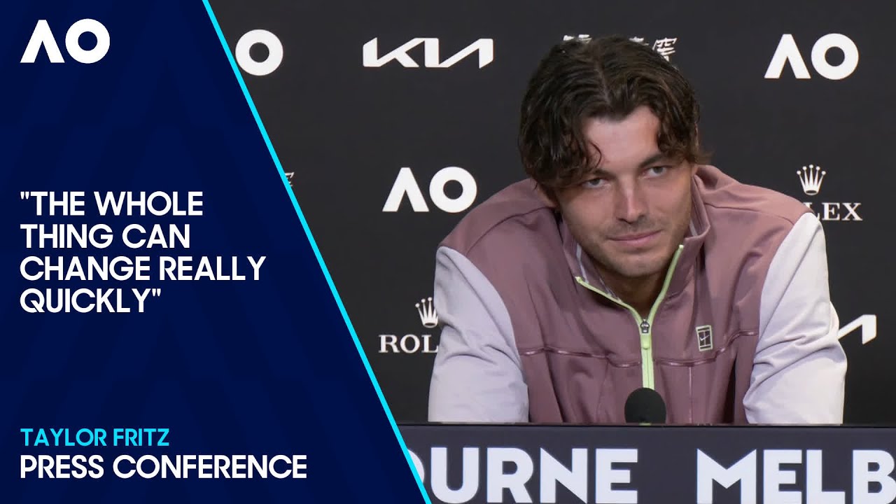 Taylor Fritz Press Conference | Australian Open 2024 Second Round - The ...