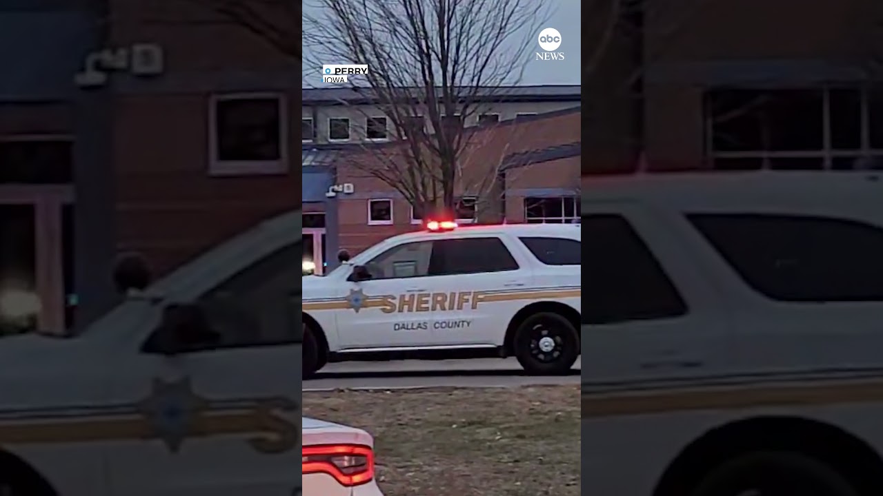 New video shows authorities responding to scene of shooting at Perry ...