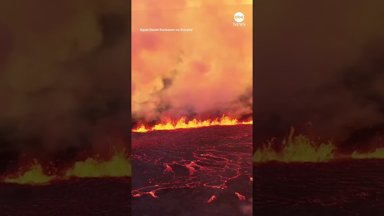 Volcano in Iceland erupts for second time in less than a month - The ...