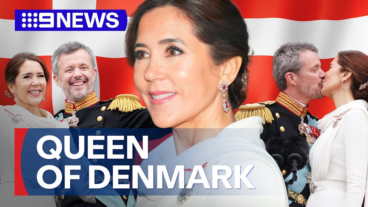 Australia has its first Queen as Mary ascends the throne | 9 News ...