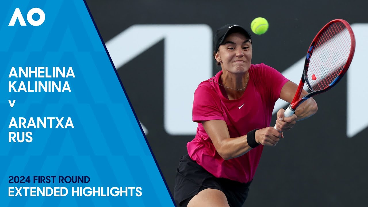 Anhelina Kalinina v Arantxa Rus Extended Highlights | Australian Open ...