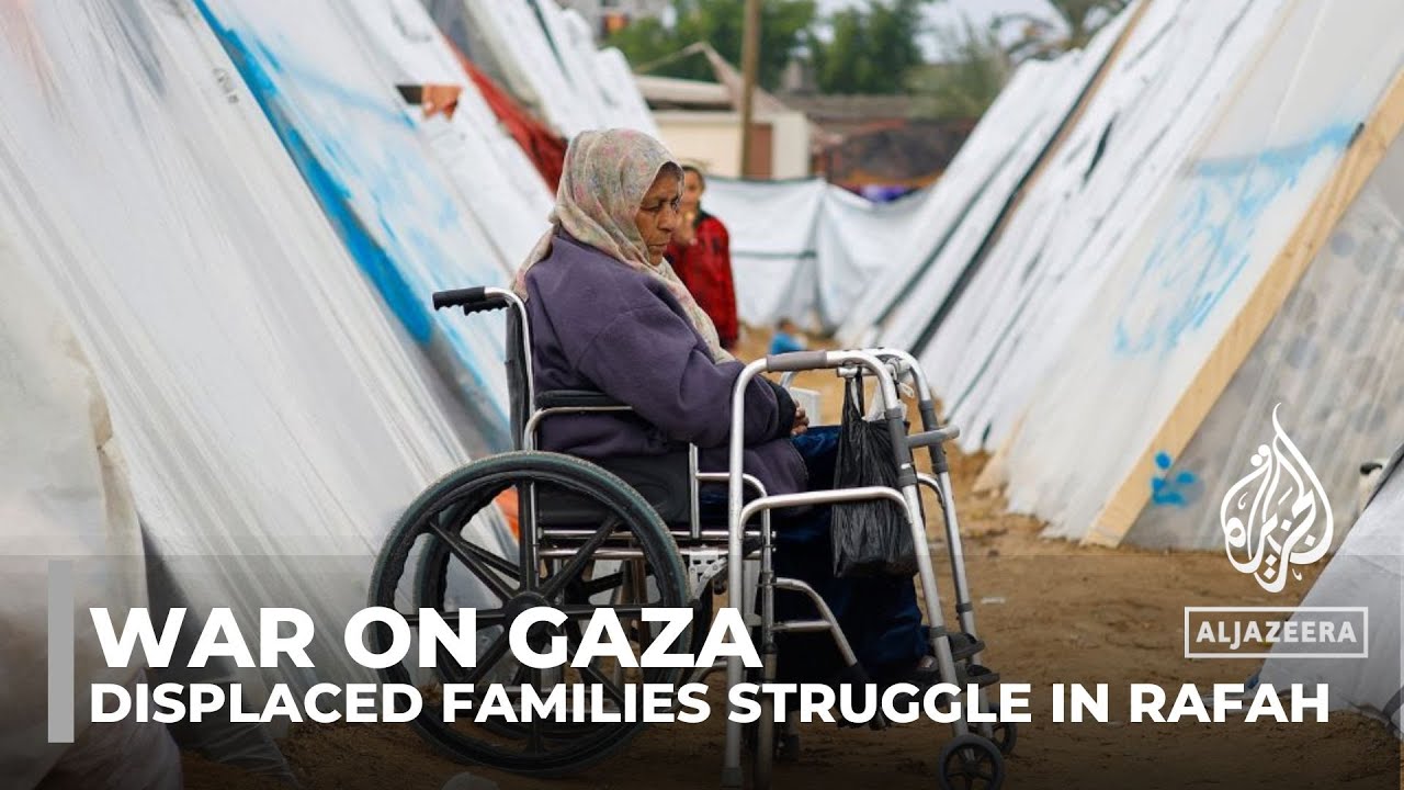 Displaced in Gaza’s Rafah: Families struggle with no food, water ...