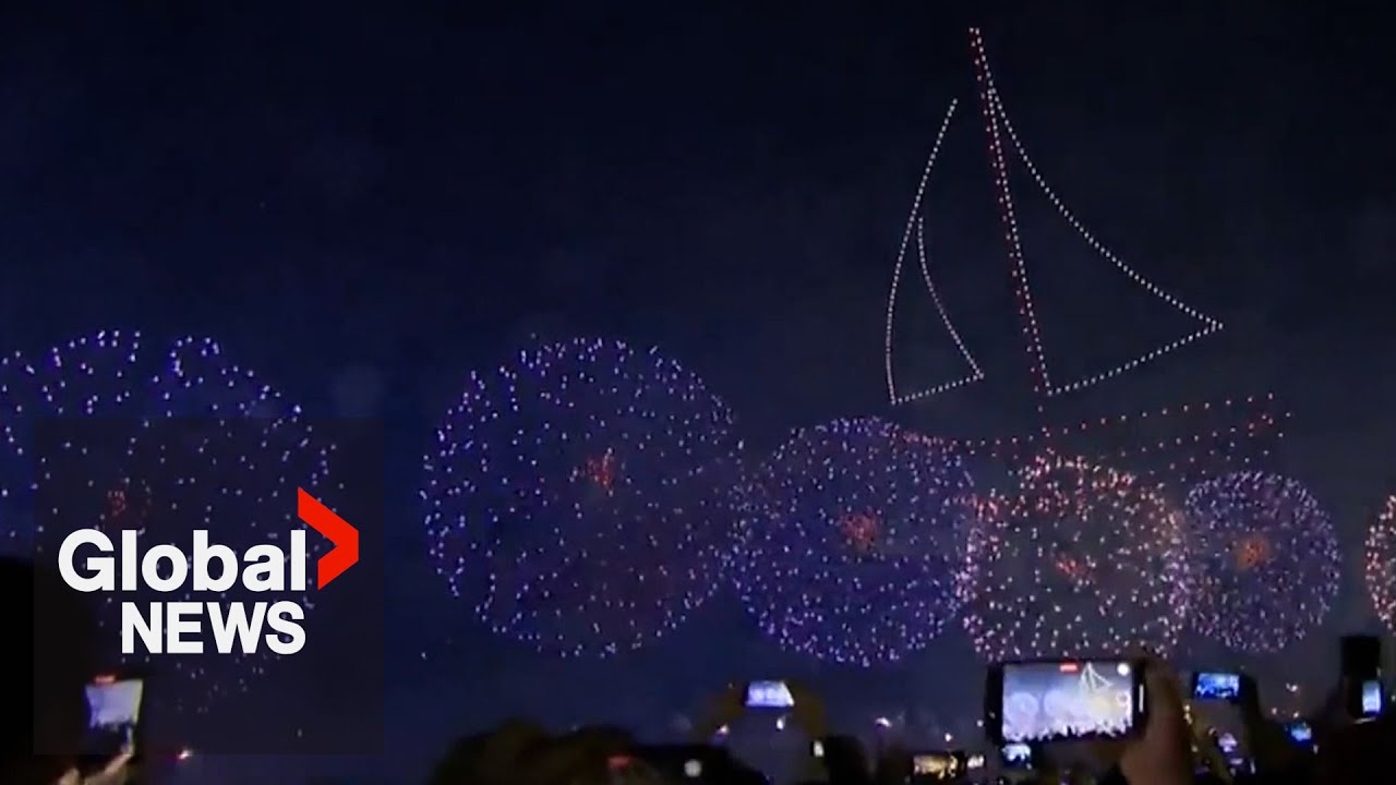 New Year's 2024: Ras Al Khaimah enters New Year with magical drones ...