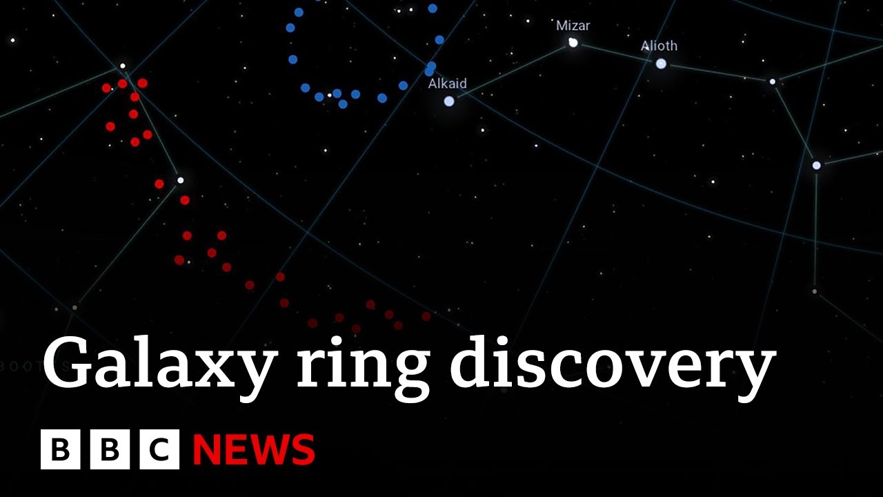 Galaxy ring discovery challenges thinking on universe | BBC News - The ...