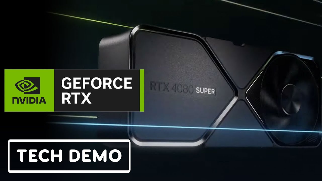 NVIDIA RTX 40 SUPER Series - Tech Demo (4080 SUPER, 4070 SUPER, 4070 Ti) | CES 2024 - The Global ...