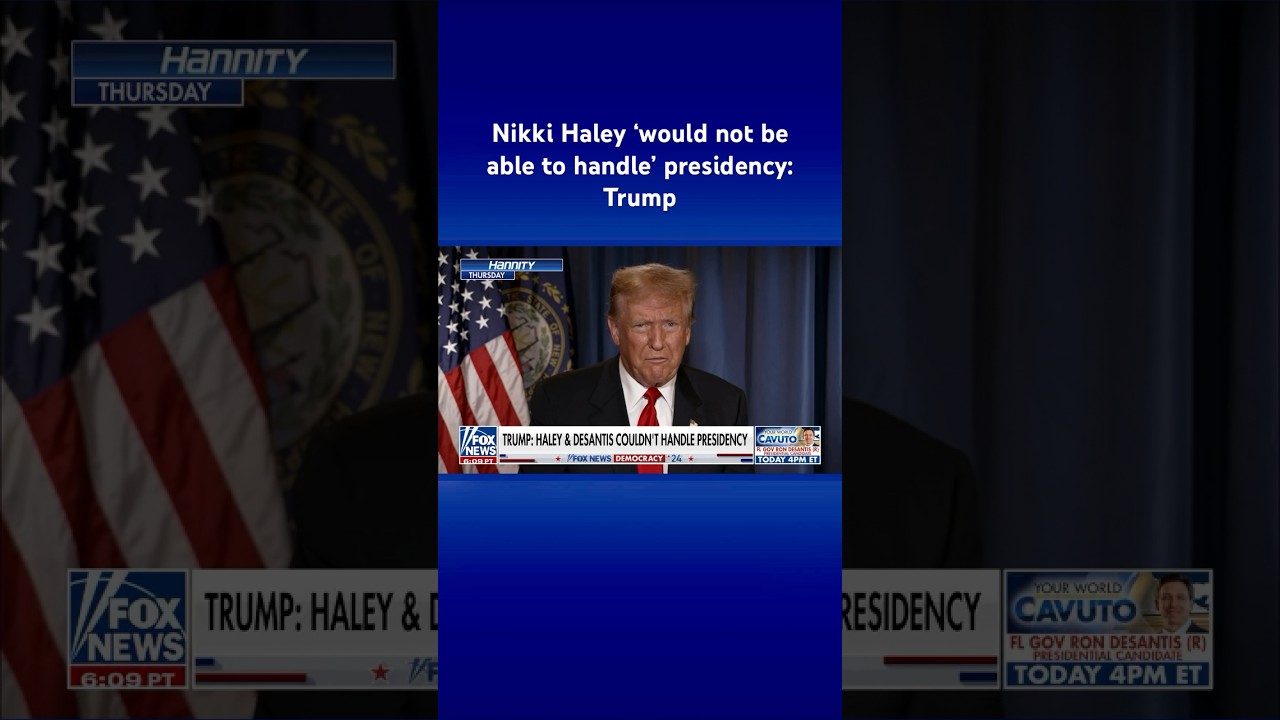 CAN’T HANDLE THE PRESSURE: Trump takes aim at GOP rivals ahead of NH # ...