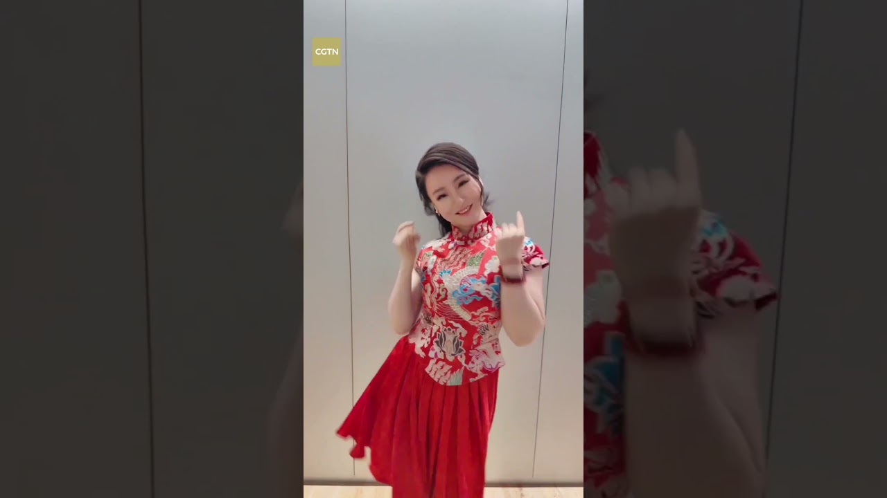 CGTN reporter and 'Loong Chenchen' mascot rock the Loong Year Loong ...