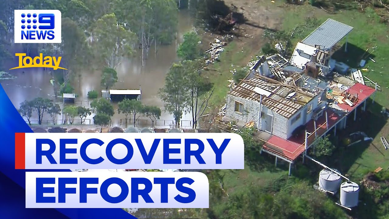 Recovery efforts continue in Queensland, as Victoria is battered by ...