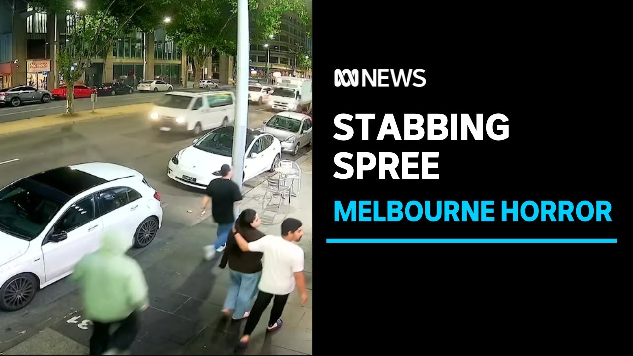 Man charged over "terrifying" random stabbings across Melbourne | ABC ...