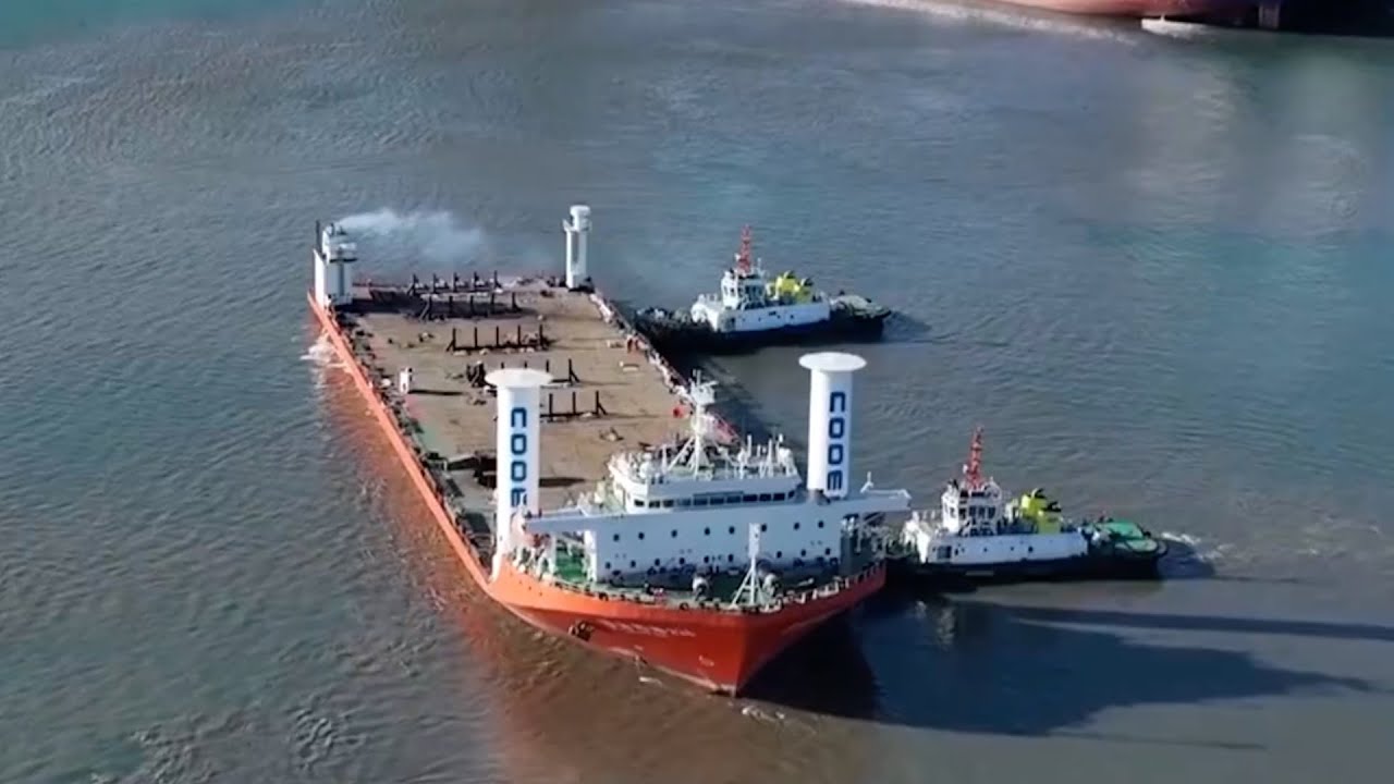 China's innovative 'Green Sail' technology advances ship propulsion ...