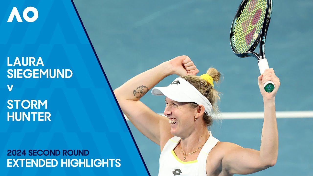 Laura Siegemund v Storm Hunter Extended Highlights | Australian Open ...