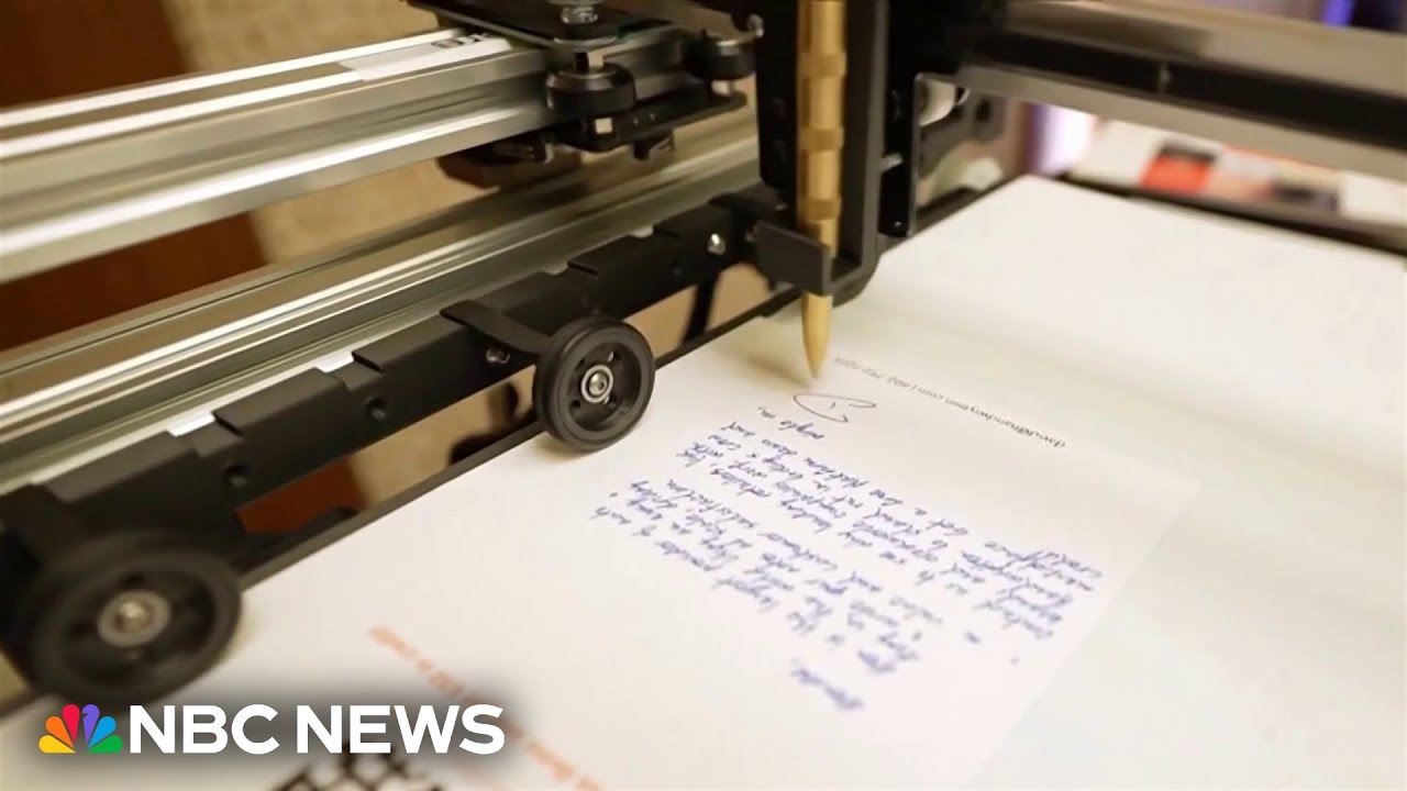 This artificial intelligence robot handwrites letters for you - The ...