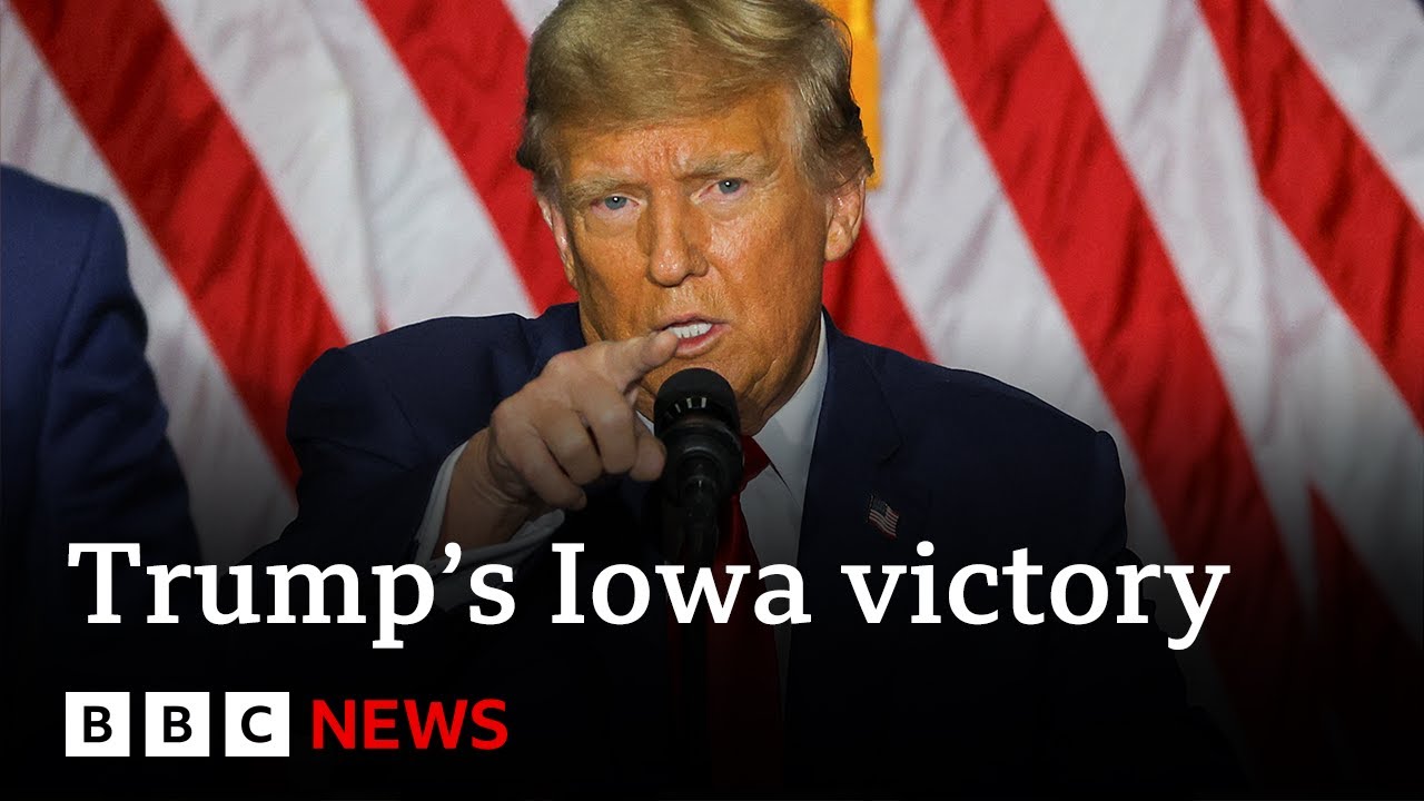 Donald Trump wins Iowa caucuses | BBC News - The Global Herald