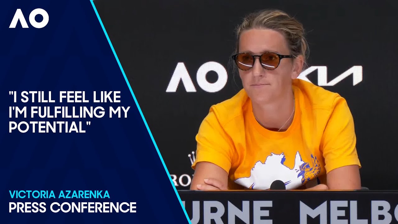 Victoria Azarenka Press Conference | Australian Open 2024 Third Round ...