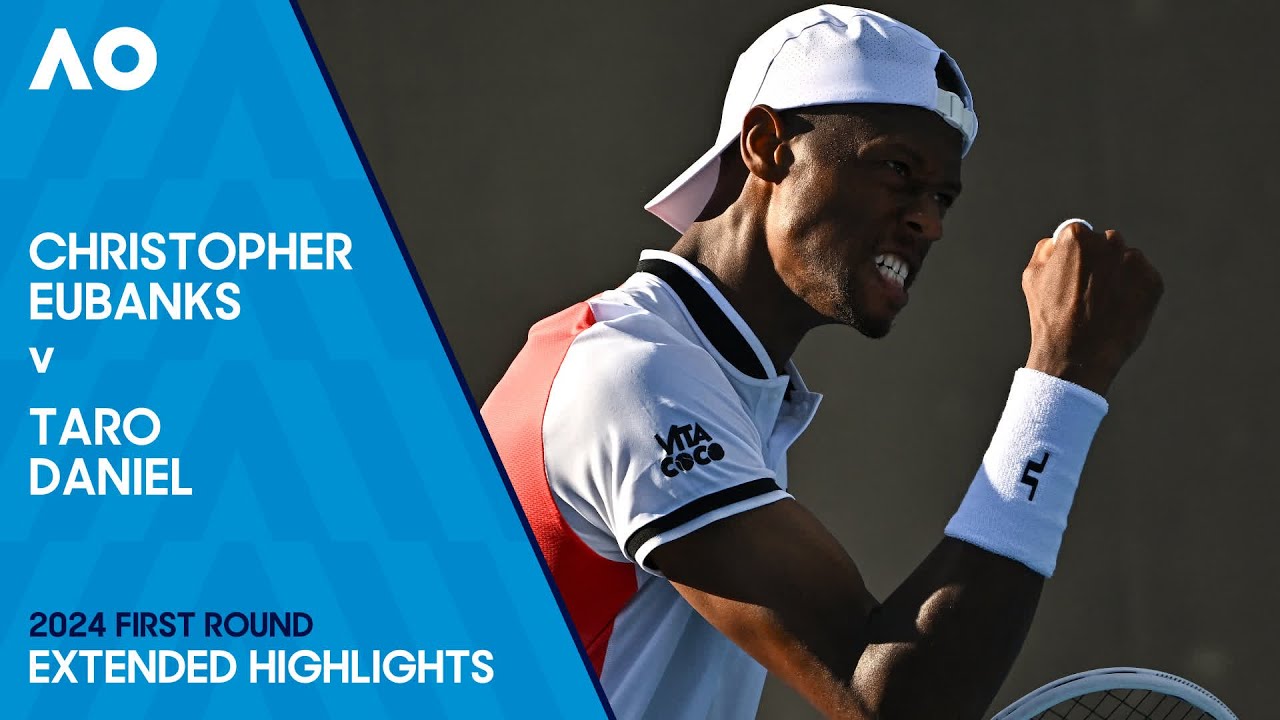 Christopher Eubanks v Taro Daniel Extended Highlights | Australian Open ...