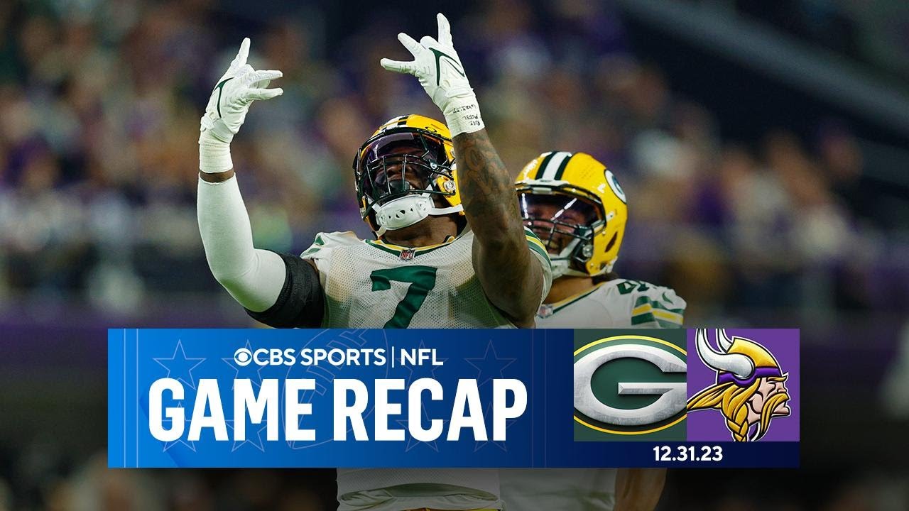 Packers move into FINAL NFC WILD CARD SPOT with BIG WIN | Game Recap ...