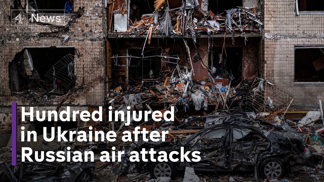 Russia launches massive missile and drone assault on Ukraine killing 5 ...