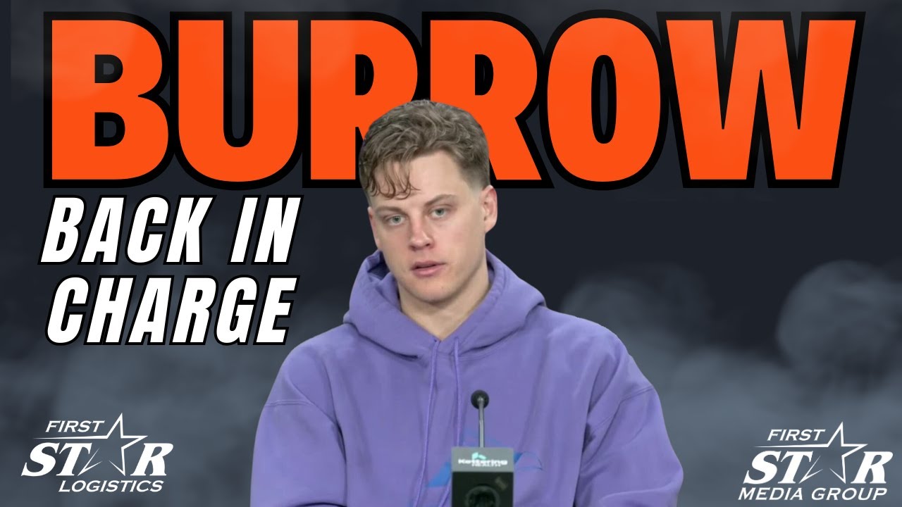 Cincinnati Bengals Quarterback Joe Burrow Now Back In Charge - The ...