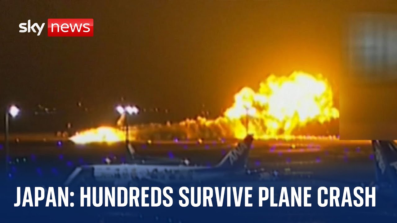 Japan: Miracle as hundreds survive plane collision inferno - The Global ...