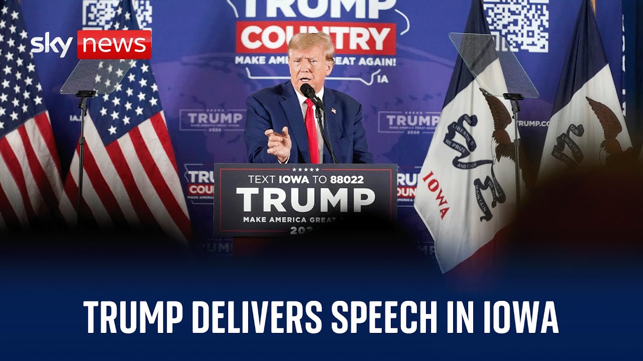 Watch live: Former US President Donald Trump delivers campaign speech ...