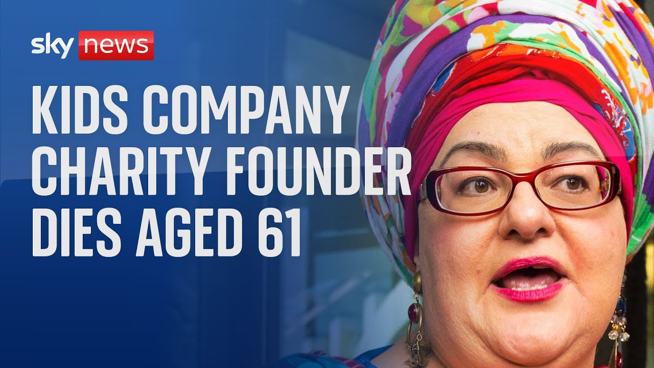 Camila Batmanghelidjh: Kids Company charity founder dies aged 61 - The ...