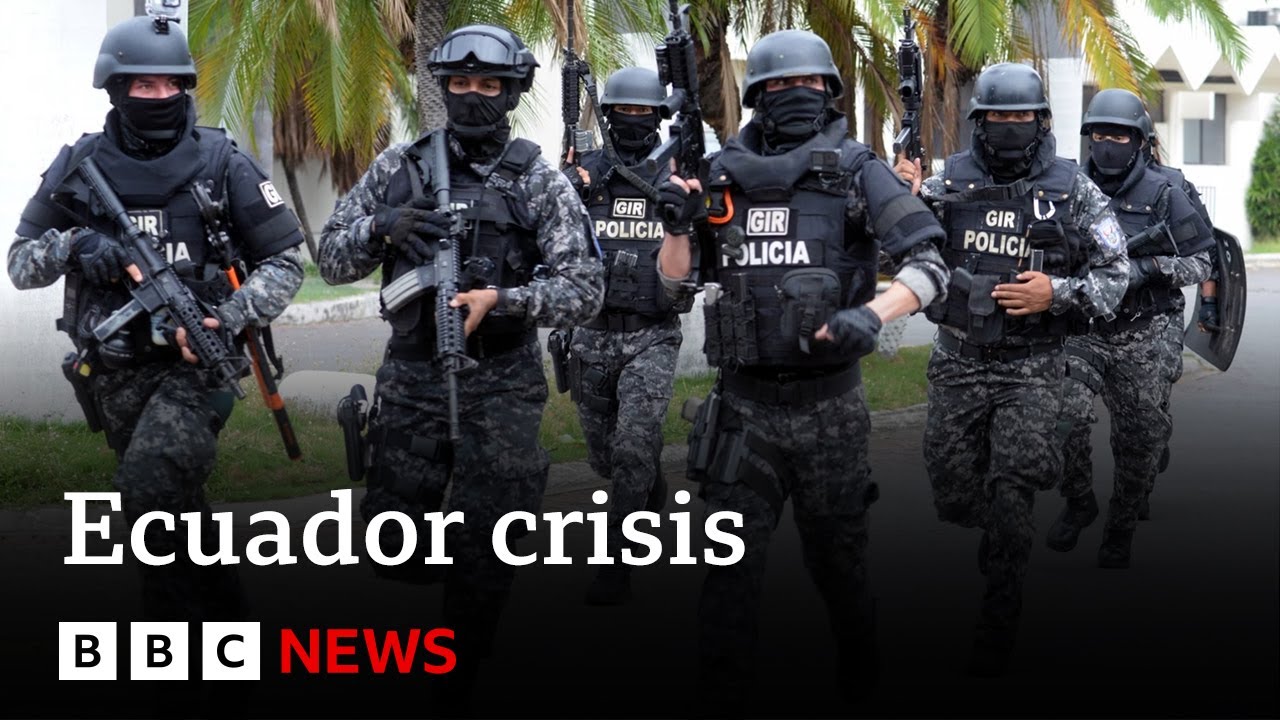 Ecuador crisis - President declares country at war with drugs gangs ...