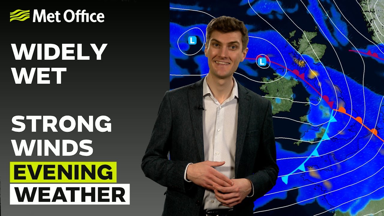 01/01/24 – Rain across the UK – Evening Weather Forecast UK – Met ...