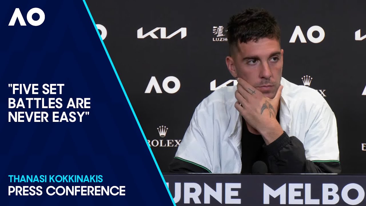 Thanasi Kokkinakis Press Conference | Australian Open 2024 Second Round ...