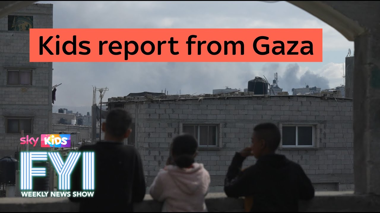 FYI: Weekly News Show - Kids Report From Gaza - The Global Herald