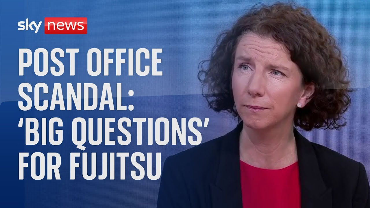 Post Office Scandal: 'Big questions' for Fujitsu - Labour - The Global ... Post Office Scandal: 'Big questions' for Fujitsu - Labour - The Global ...