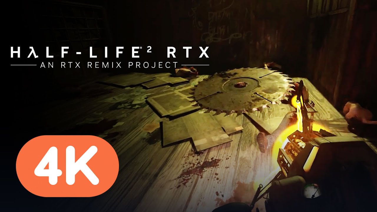 Half-Life 2 RTX: An RTX Remix Project - Official Ravenholm Trailer (4K) | CES 2024 - The Global ...