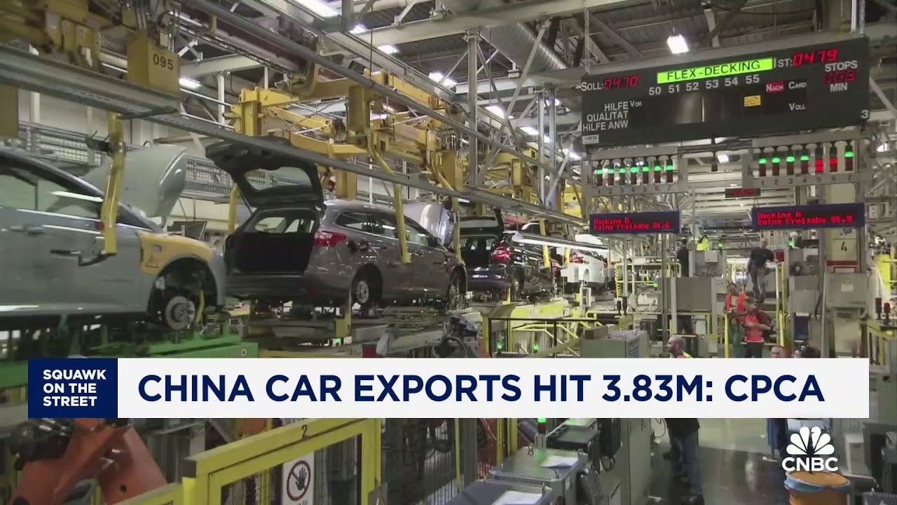 China poised to overtake Japan as the world's largest exporter of ...
