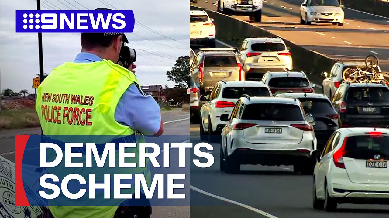 How Sydney Drivers Can Get Demerit Points Wiped 9 News Australia