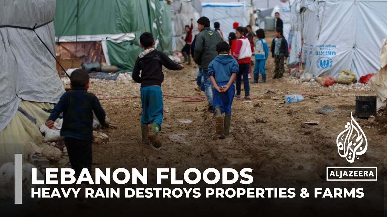 Lebanon floods: Heavy rain destroys properties and farms - The Global ...