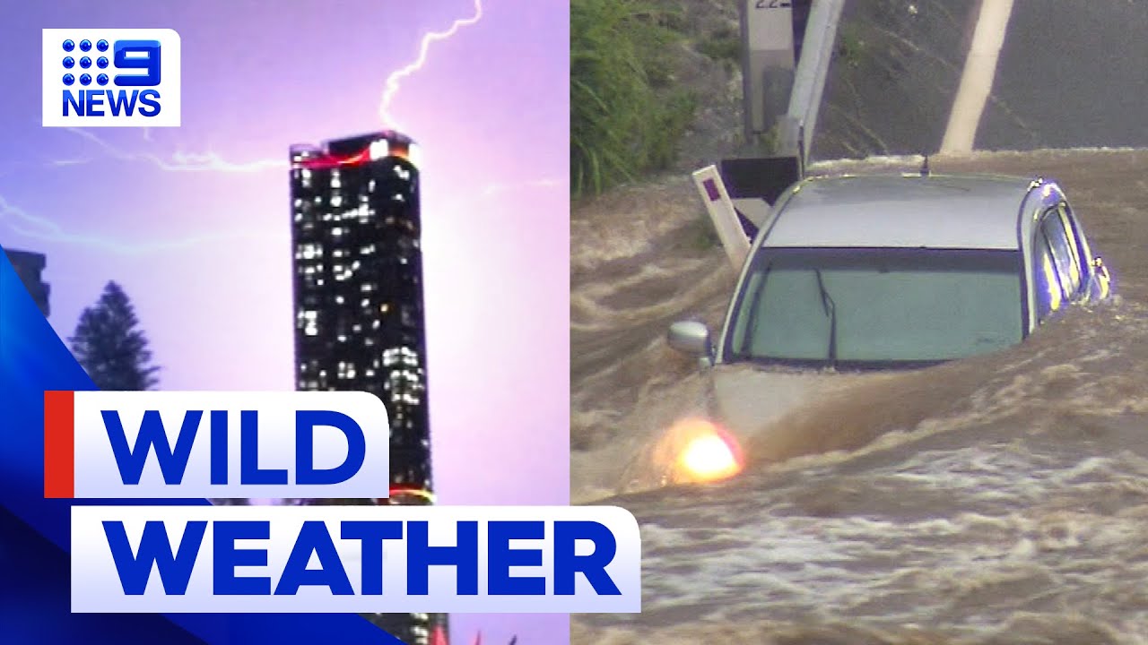 Flooding emergency hits South-East Queensland | 9 News Australia - The ...