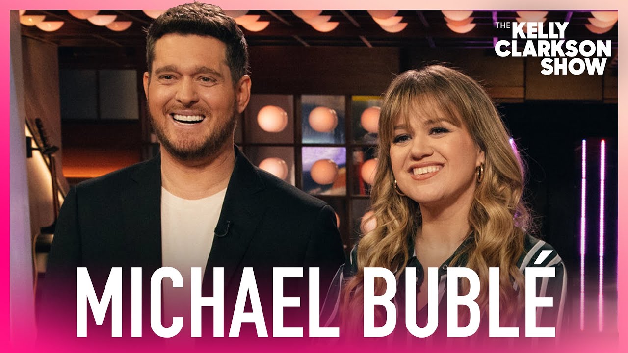 Kelly Clarkson Accidentally Calls Michael Bublé 'My Bublé' In Hilarious ...