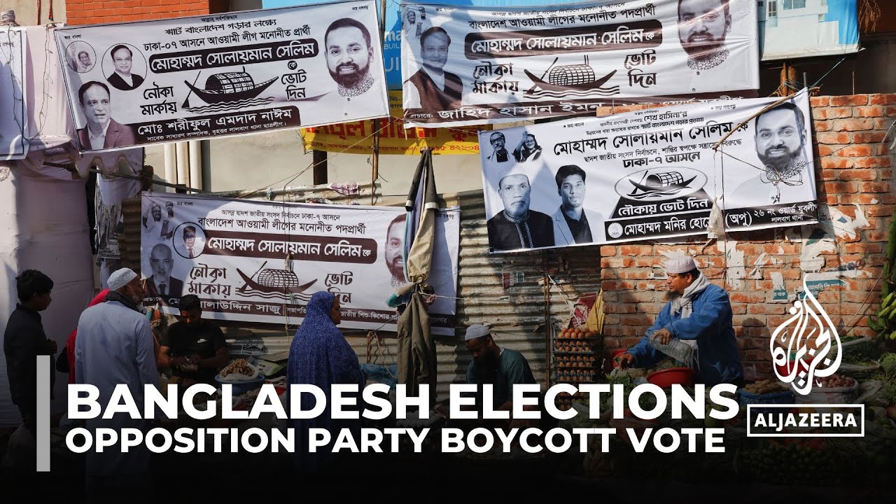 Bangladesh elections: Main opposition party and allies to boycott vote ...