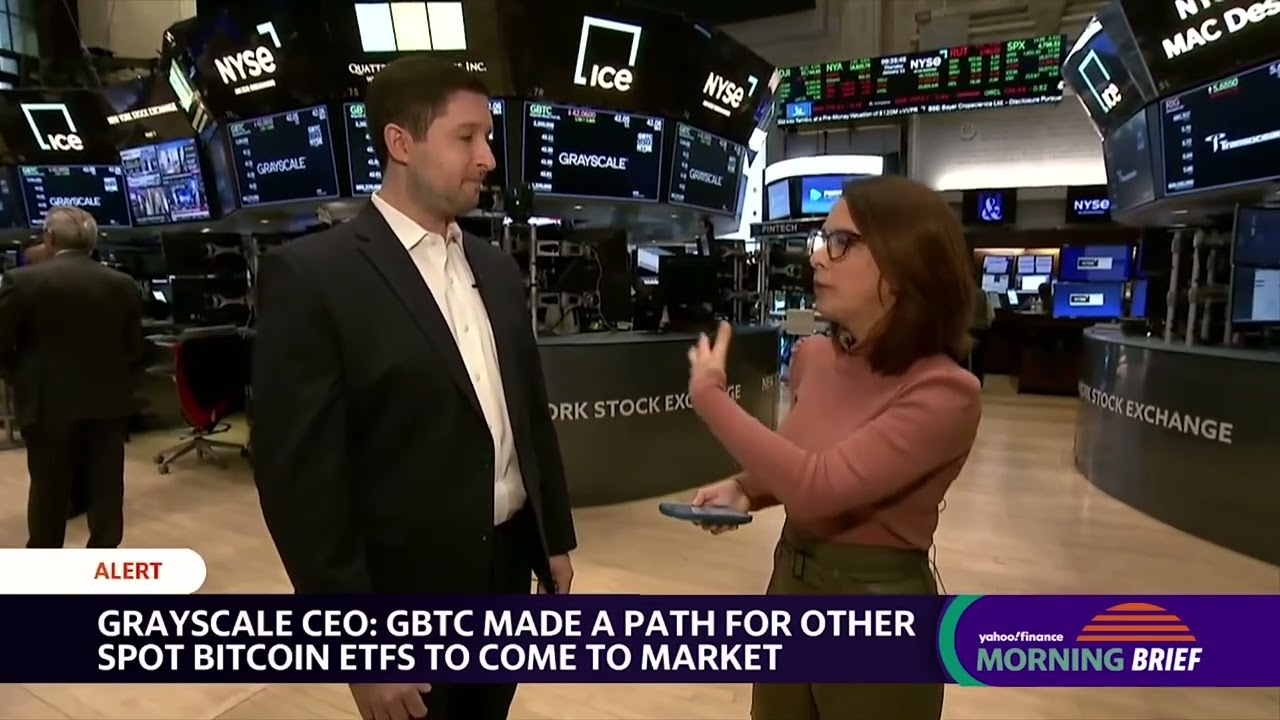 Grayscale CEO discusses spot bitcoin ETF approval - The Global Herald Grayscale CEO discusses spot bitcoin ETF approval - The Global Herald